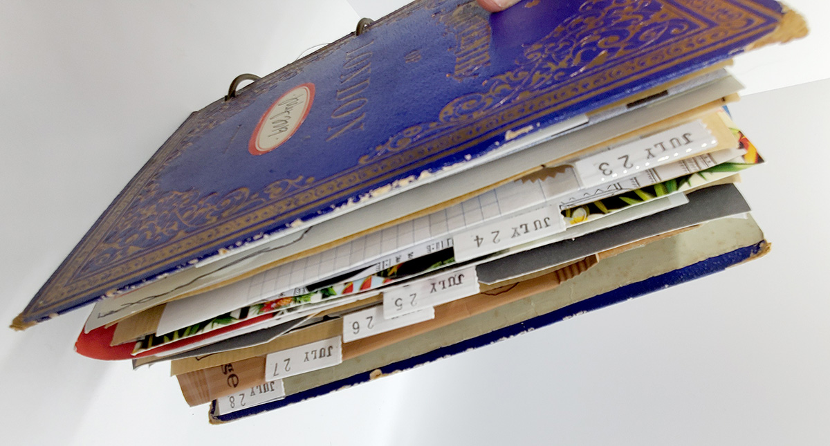 FAVORITE ART JOURNAL SPREADS: TRAVEL SOUVENIR – the soul of hope