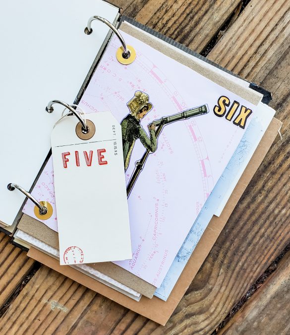 FAVORITE ART JOURNAL SPREADS: RINGED JOURNALS – the soul of hope