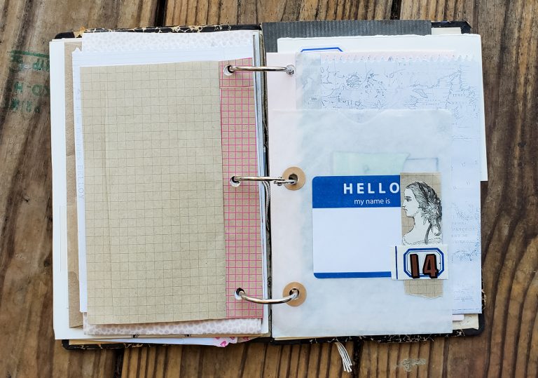 FAVORITE ART JOURNAL SPREADS: RINGED JOURNALS – the soul of hope