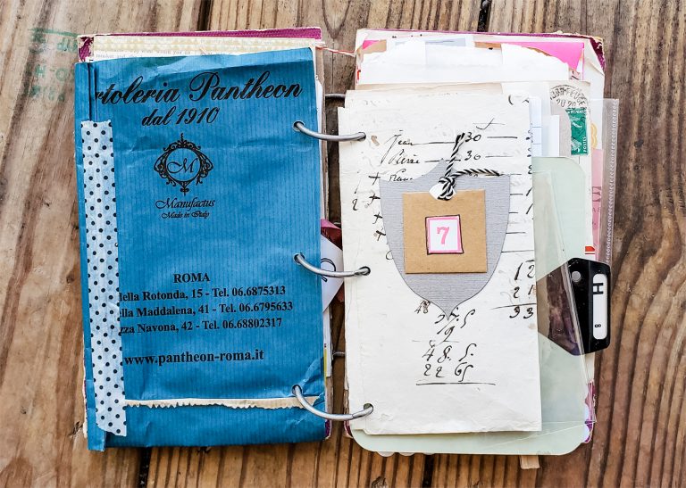FAVORITE ART JOURNAL SPREADS: RINGED JOURNALS – the soul of hope