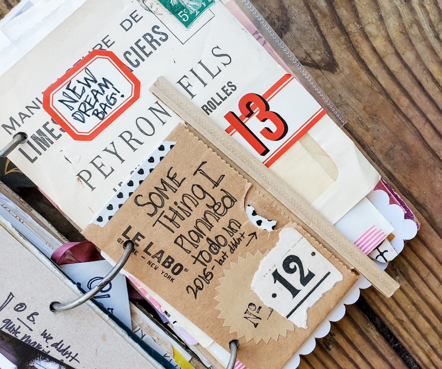 FAVORITE ART JOURNAL SPREADS: RINGED JOURNALS – the soul of hope