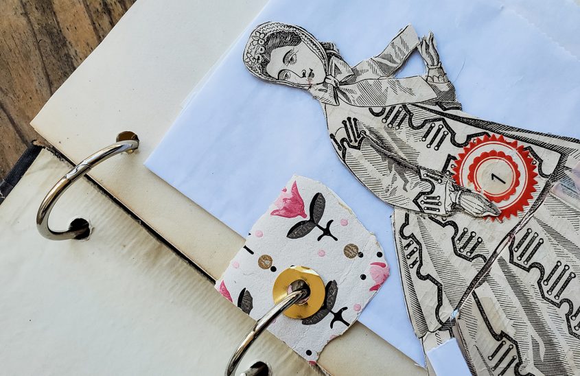 FAVORITE ART JOURNAL SPREADS: RINGED JOURNALS – the soul of hope