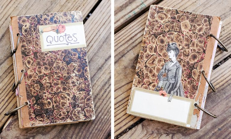 FAVORITE ART JOURNAL SPREADS: RINGED JOURNALS – the soul of hope