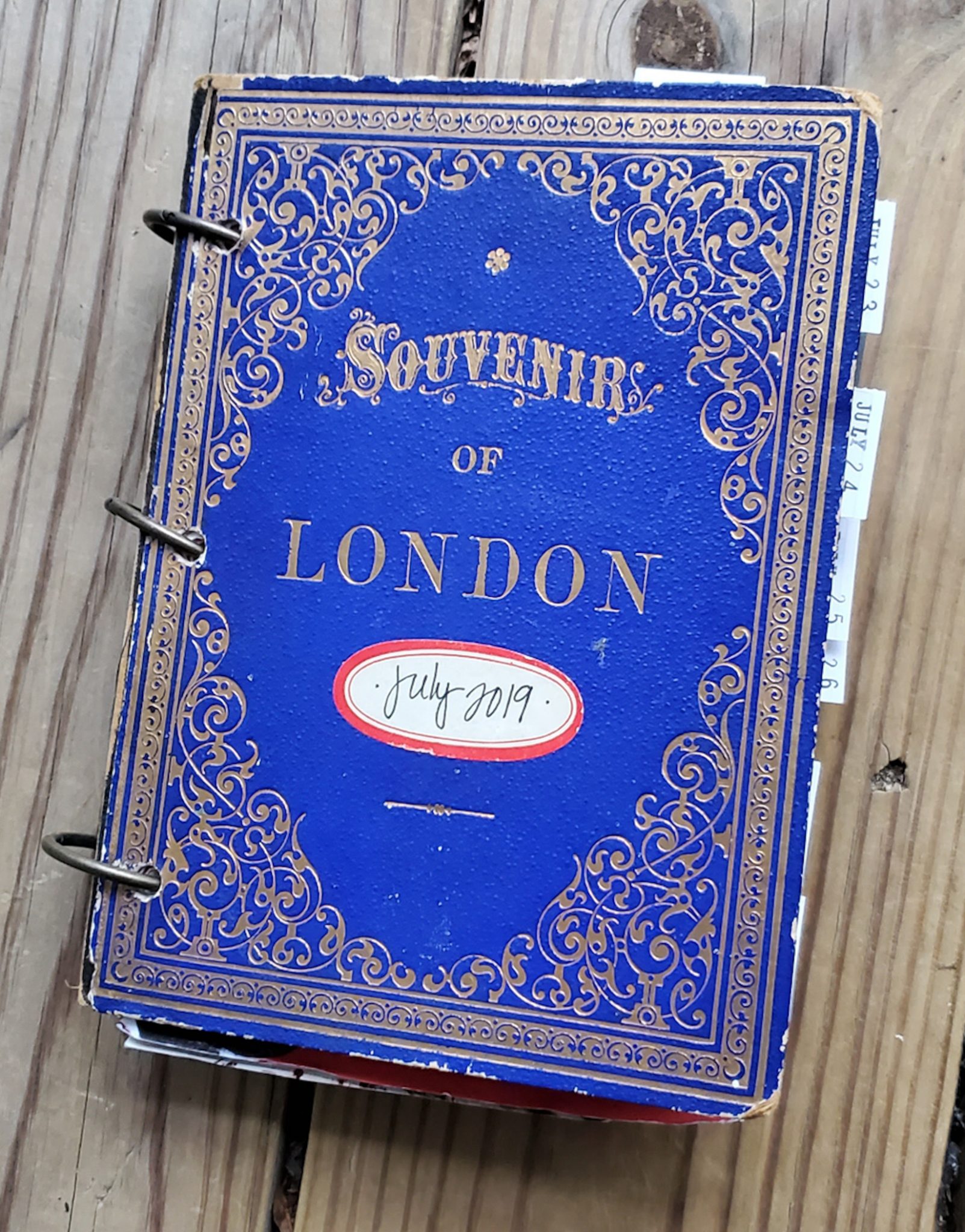 UK SOUVENIR ART JOURNAL – the soul of hope