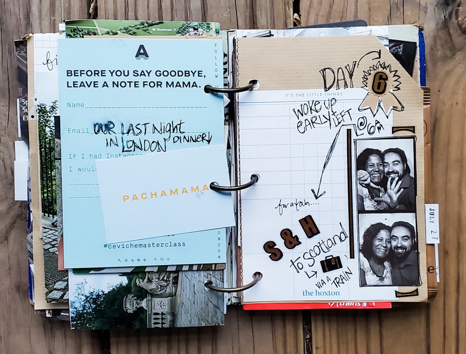 UK SOUVENIR ART JOURNAL – the soul of hope