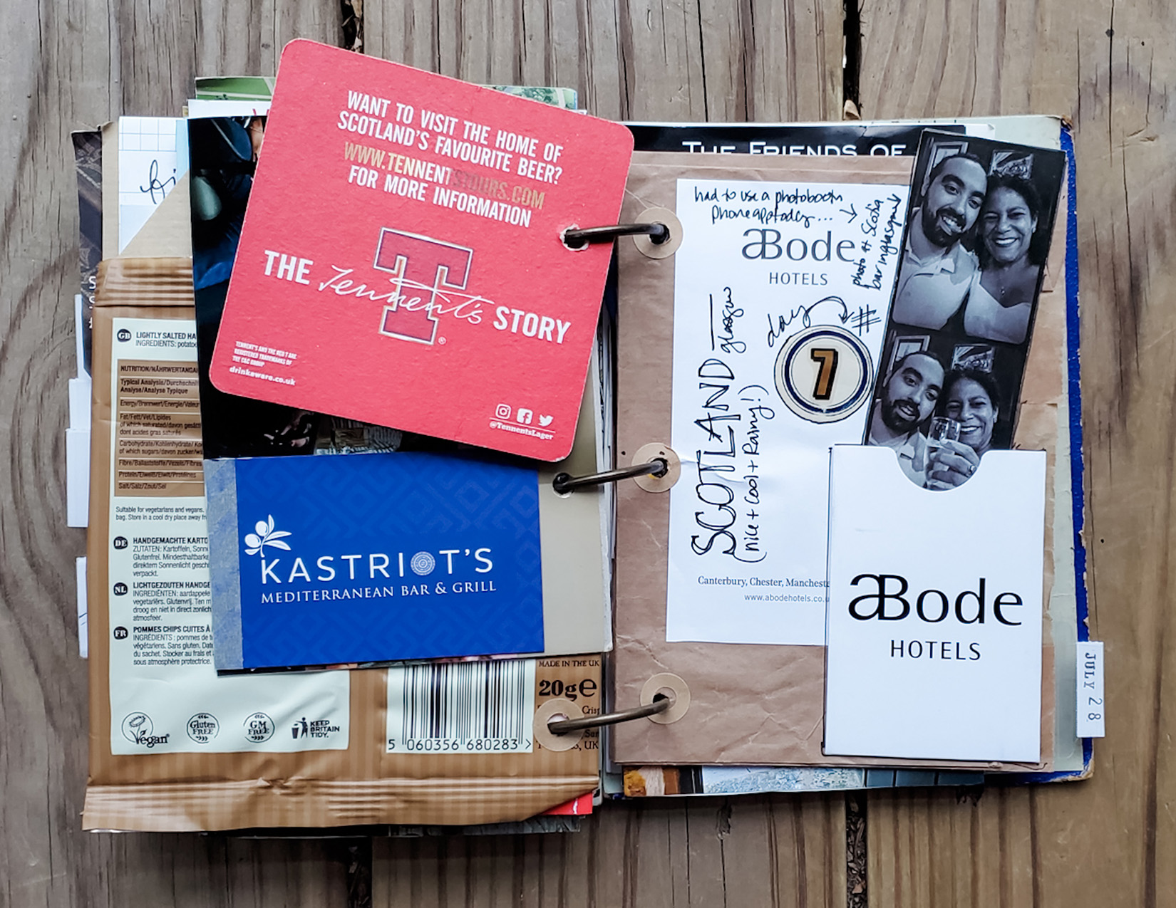 UK SOUVENIR ART JOURNAL – the soul of hope