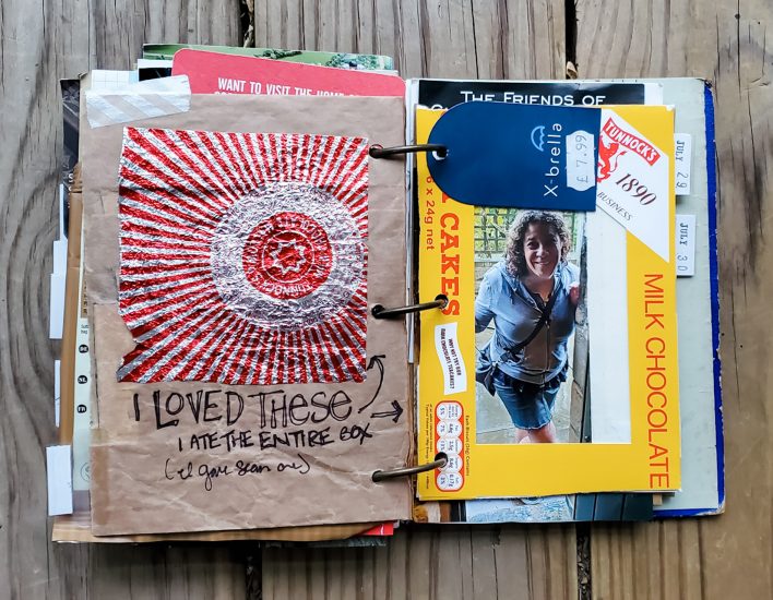 UK SOUVENIR ART JOURNAL – the soul of hope