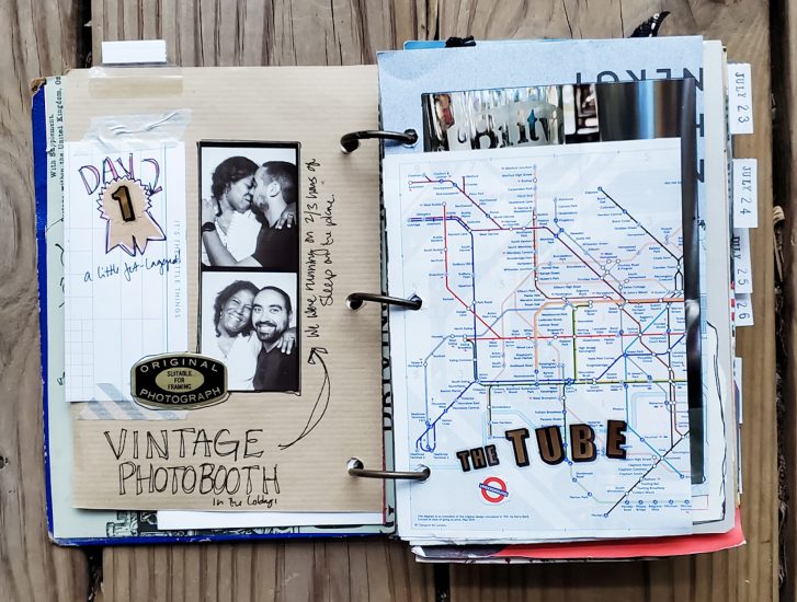 UK SOUVENIR ART JOURNAL – the soul of hope