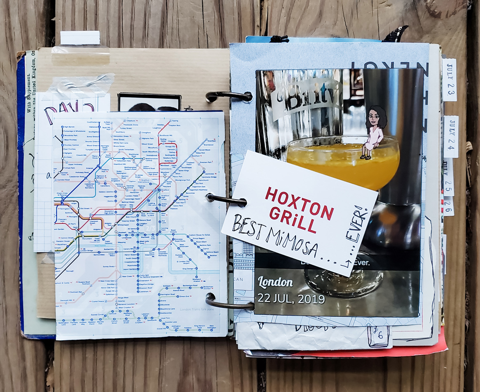 UK SOUVENIR ART JOURNAL – the soul of hope