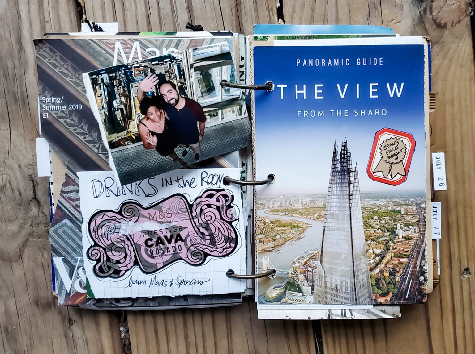 UK SOUVENIR ART JOURNAL – the soul of hope