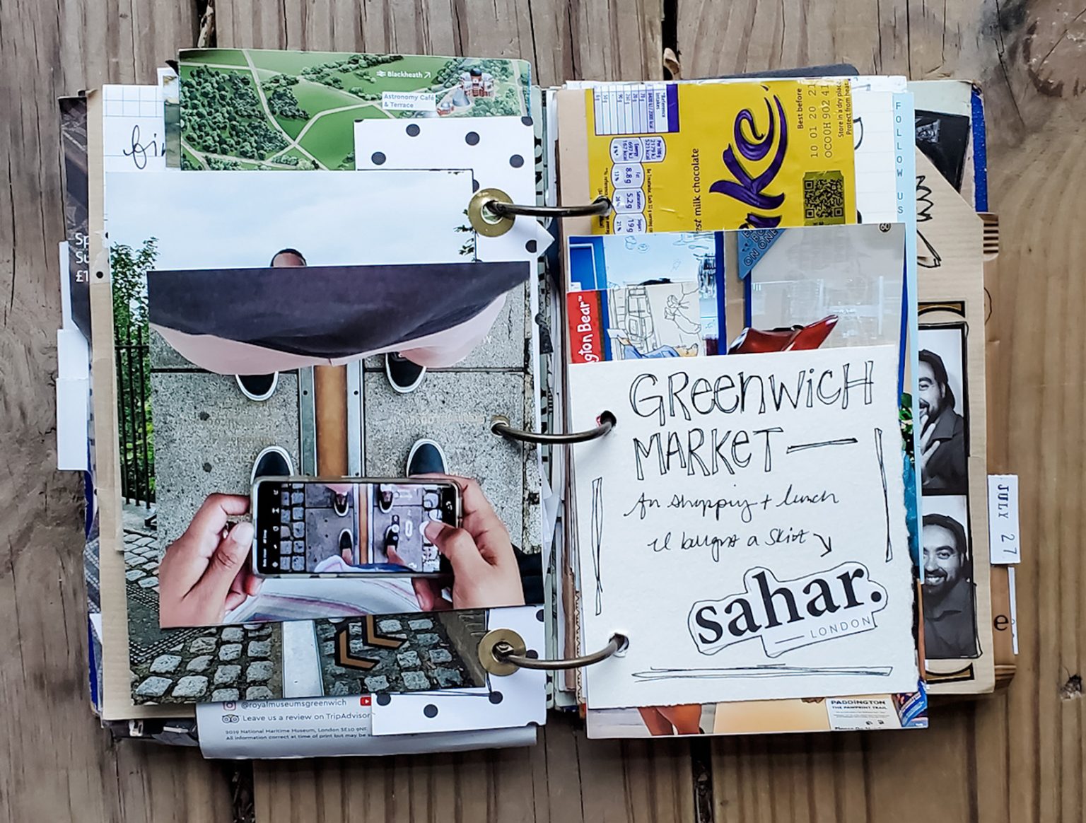 UK SOUVENIR ART JOURNAL – the soul of hope