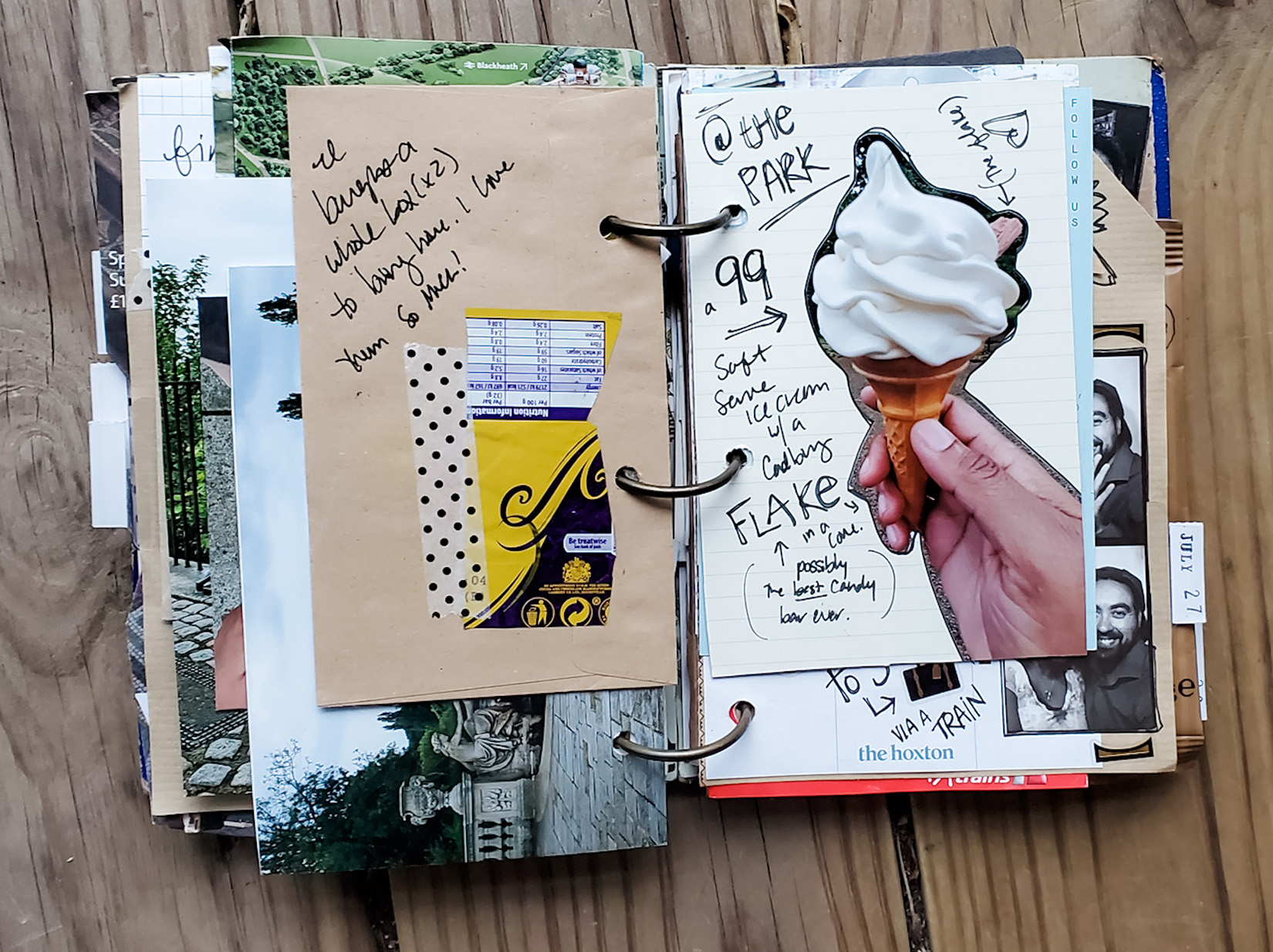 UK SOUVENIR ART JOURNAL – the soul of hope